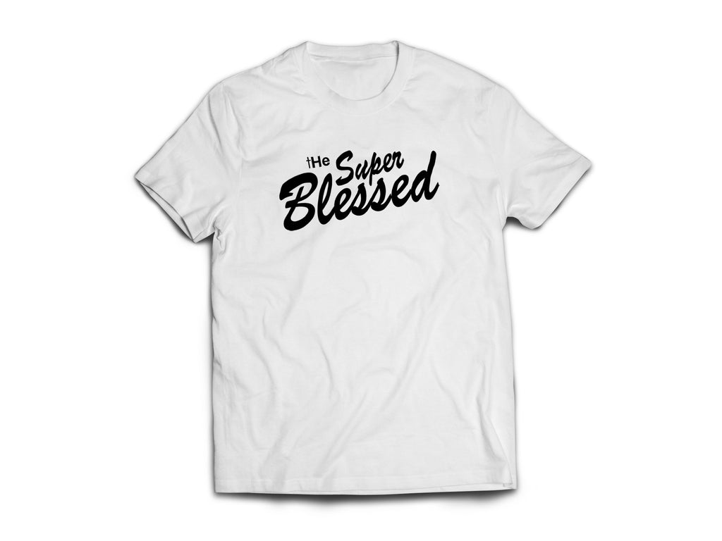 tHe Super Blessed unisex Tshirt white – The Super Blessed